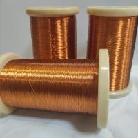 China Hot Air Self Bonding Coated Magnet Wire Round Enamel Insulated Copper Wire for sale