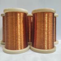 China AWG30 Enamel Coated Magnet Wire 0.25mm Class 220 Hot Air Self-Adhesive Pure Copper for sale