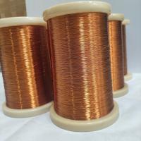 China Polyesterimide Coated Magnet Wire 0.24mm Enameled Self Bonding Copper Wire 220°C for sale