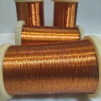 China AWG30 Enamel Coated Magnet Wire 0.25mm Class 220 Hot Air Self-Adhesive Pure Copper for sale