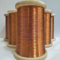 China AWG30 Enamel Coated Magnet Wire 0.25mm Class 220 Hot Air Self-Adhesive Pure Copper for sale
