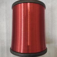 China AIW 0.15mm Class H Coated Magnet Wire Red RFID Transformer Copper Round Wire for sale