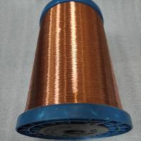 China Insulated Copper Round Magnet Wire AWG 32 Hot Air Self Bonding 0.21mm 220 Thermal Class for sale