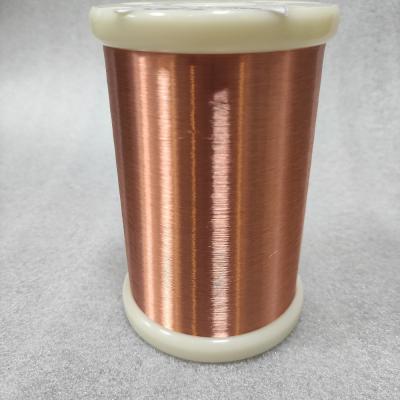 China Insulated Copper Round Magnet Wire AWG 32 Hot Air Self Bonding 0.21mm 220 Thermal Class for sale