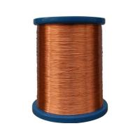 China 0.04mm Polyurethane Enameled Copper Wire Ultra Fine For Small Generators for sale