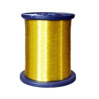 China 0.08mm PE/AIW Self Bonding Round Copper Wire For Magnetic Induction Coils for sale