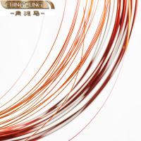 China 155 Degree 0.1mm Self Bonding Polyester Enameled Copper Wire For Voice Coil for sale