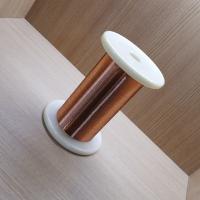 China Polyamideimide Composite Polyester Enamel Coated Copper Wire 0.04mm Class 200 Self Bonding for sale
