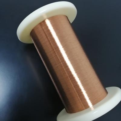 China Class 200 Hot Air Self Adhesive Enamelled Copper Winding Wire 0.075mm for sale