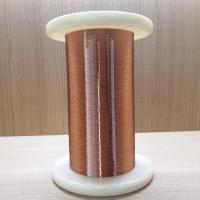China 0.04mm Polyesterimide Self Bonding Enameled Copper Wire Class 180 for sale