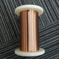 China PE/AIW Insulation Self Bonding Enameled Copper Wire UL 0.085mm Grade 2B 200 Thermal Class for sale