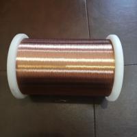 China Heat Bondable Enamelled Copper Magnet Wire Wire 0.06mm Self Bonding Wire for sale