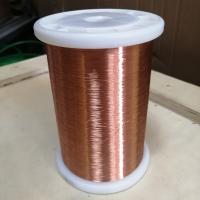 China AWG 39 Polyester Enameled Copper Wire Red Copper Magnet Wire For Speaker for sale