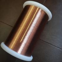 China JIS Self Bonding Polyesterimide Enameled Round Copper Wires 0.11mm for sale
