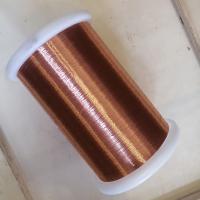 China Class 200 PE/AIW Self Bonding Enamelled Copper Wire For Magnetic Induction Coils for sale