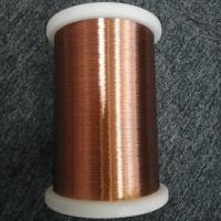 China Class 200 PE/AIW Self Bonding Enamelled Copper Wire For Magnetic Induction Coils for sale