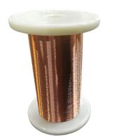 China AWG 39 Polyester Enameled Copper Wire Red Copper Magnet Wire For Speaker for sale