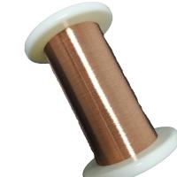 China Solderable Polyurethane Enameled Round Copper Clad Aluminum Wire 0.13mm CCA 130-180C for sale