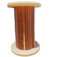 China 0.13mm Self Bonding Enameled Wires Alcohol Soluble Polyesterimide Class 200 for sale