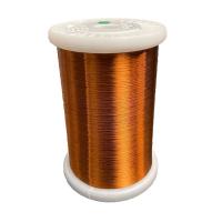 China 0.04mm Class 155 Self Bonding Enamelled Copper Wire Alcohol Soluble Type for sale