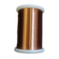 China 0.07mm Self Adhesive Enameled Copper Wire Grade 2B Solvent For Speaker Voice Coils for sale