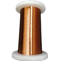 China 0.21mm Class 155/180 UEW Enamelled Round Copper Wire Self Bonding Wire for sale