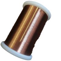 China 0.17mm Modified Polyester Self Bonding CCA Wire 155℃ For Speaker Voice Coils for sale