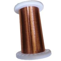 China 0.17mm Modified Polyester Self Bonding CCA Wire 155℃ For Speaker Voice Coils for sale