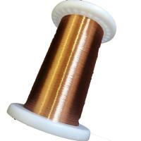 China 0.16mm Self Bonding Wire Enameled Copper Clad Aluminum Wire UEW Solderable Wire for sale