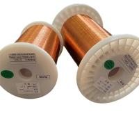 China AWG 33 Voice Coil Use Polyurethane Enameled Copper Wire Self Bonding Wire for sale