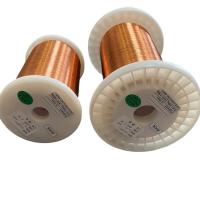 China Class155 Enameled Copper Clad Aluminum Wire 0.04-0.90mm Thermal Class 155 for sale