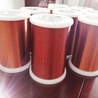 China 0.21mm Class 155/180 UEW Enamelled Round Copper Wire Self Bonding Wire for sale
