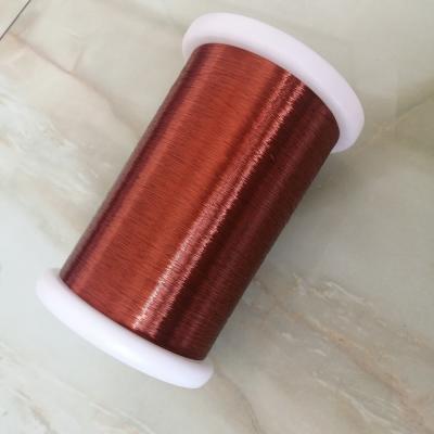 China Class 155 Modified Polyester CCA Enameled Wire 0.19mm for Voice Coil for sale