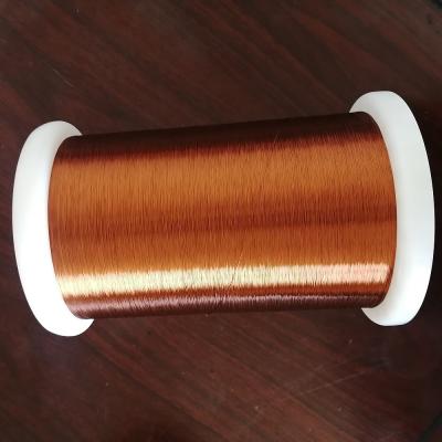 China AWG 33 Voice Coil Use Polyurethane Enameled Copper Wire Self Bonding Wire for sale
