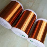 China Alcohol Soluble 0.09mm CCA Copper Clad Aluminum Enameled Voice Coil Wire for sale