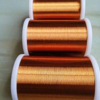 China 0.05mm Enamelled Copper Wire With Self Bonding Layer Class 200/220 For Small Motor for sale