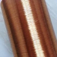 China Self Bonding Polyesterimide Enameled Round Copper Clad Aluminum Wires 0.08mm for sale