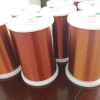 China UEW Class Self Bonding Wire Copper Clad Aluminum Wires 0.09mm Electrical Motor for sale