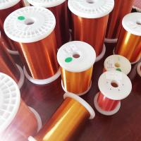 China Hot Air Polyamideimide Coated Motor Welding Wire 0.2mm 15% Copper Clad Aluminum for sale