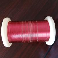 China Class 155 Modified Polyester CCA Enameled Wire 0.19mm for Voice Coil for sale
