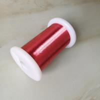 China Polyurethane Round Self Bonding Copper Wire High Tension Class 155 0.12mm for sale