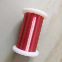 China Solderable Self Adhesive Enamelled Copper Winding Wire For Making Voice Coils for sale