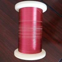 China Class 200 Polyesterimide Voice Coil Wire CCA Self Adhesive Enamelled Copper Wires for sale