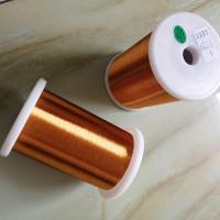 China Alcohol Soluble 0.09mm CCA Copper Clad Aluminum Enameled Voice Coil Wire for sale