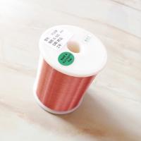 China 0.11mm Direct Weldable Self Adhesive Enameled Copper Wires With EIW Coating for sale