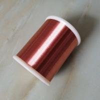 China 0.13mm Enameled Copper Wires With Polyesterimide Coating For Making Voice Coils for sale