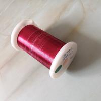 China 0.07mm Solderable Polyurethane Self Bonding Wire Copper Clad Aluminium Wire for sale