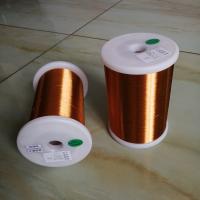 China Solderable Self Adhesive Enamelled Copper Winding Wire For Making Voice Coils for sale