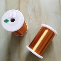 China 0.11mm Direct Weldable Self Adhesive Enameled Copper Wires With EIW Coating for sale