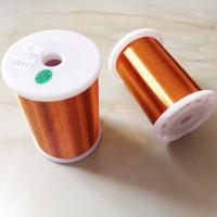 China Copper Clad Aluminum Self Bonding Enameled Round Wire 0.05mm 200C Thermal Class for sale